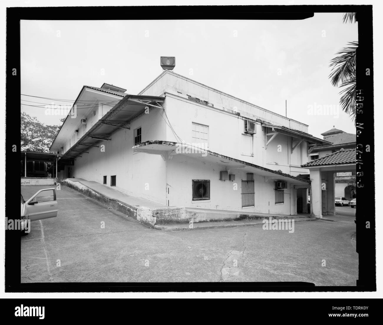 Photographic copy of architectural drawing no. 4137-6 dated 1917 on ...
