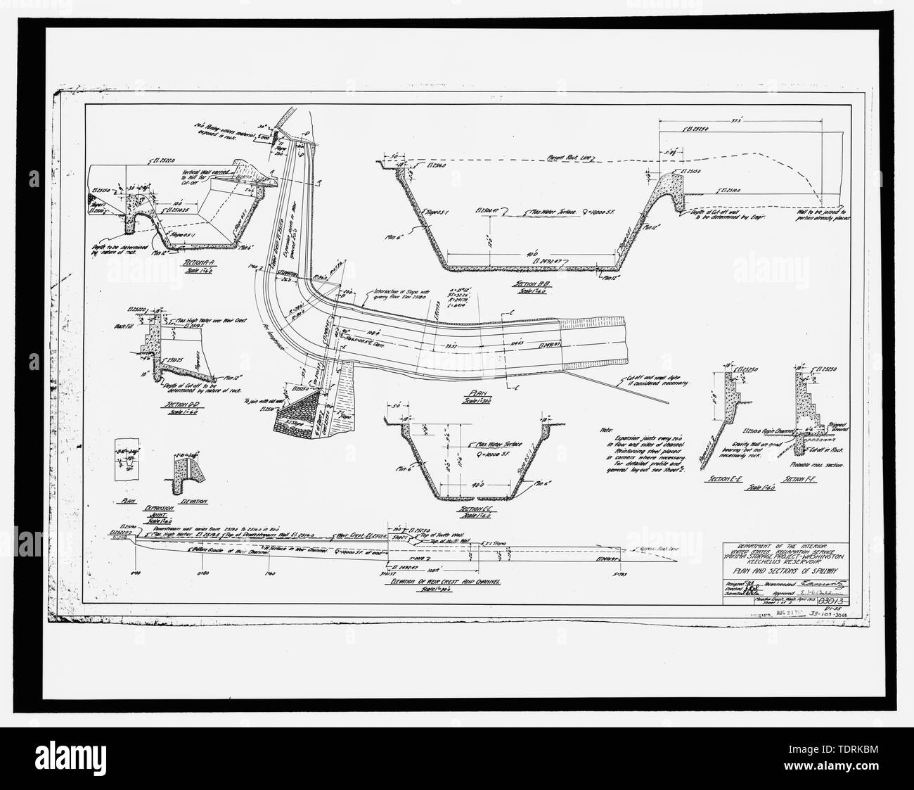 Construction of wilson dam hi-res stock photography and images - Alamy