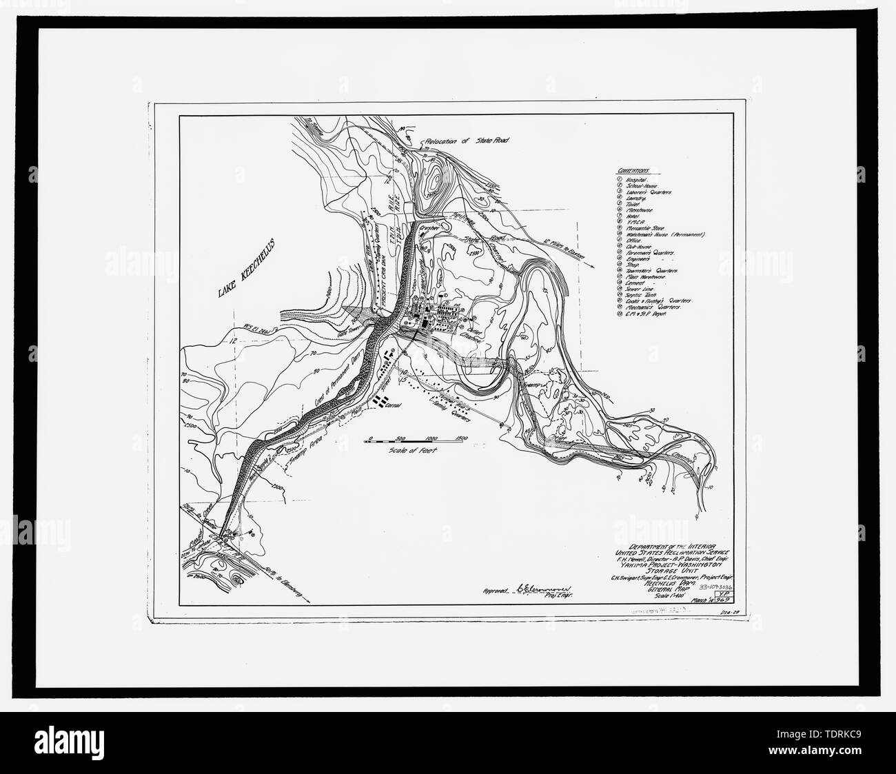 Kittitas map hi-res stock photography and images - Alamy