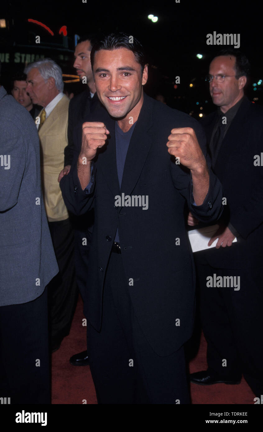 Oct 06, 1999; Los Angeles, CA, USA; Boxer OSCAR DE LA HOYA @ the 'Fight ...
