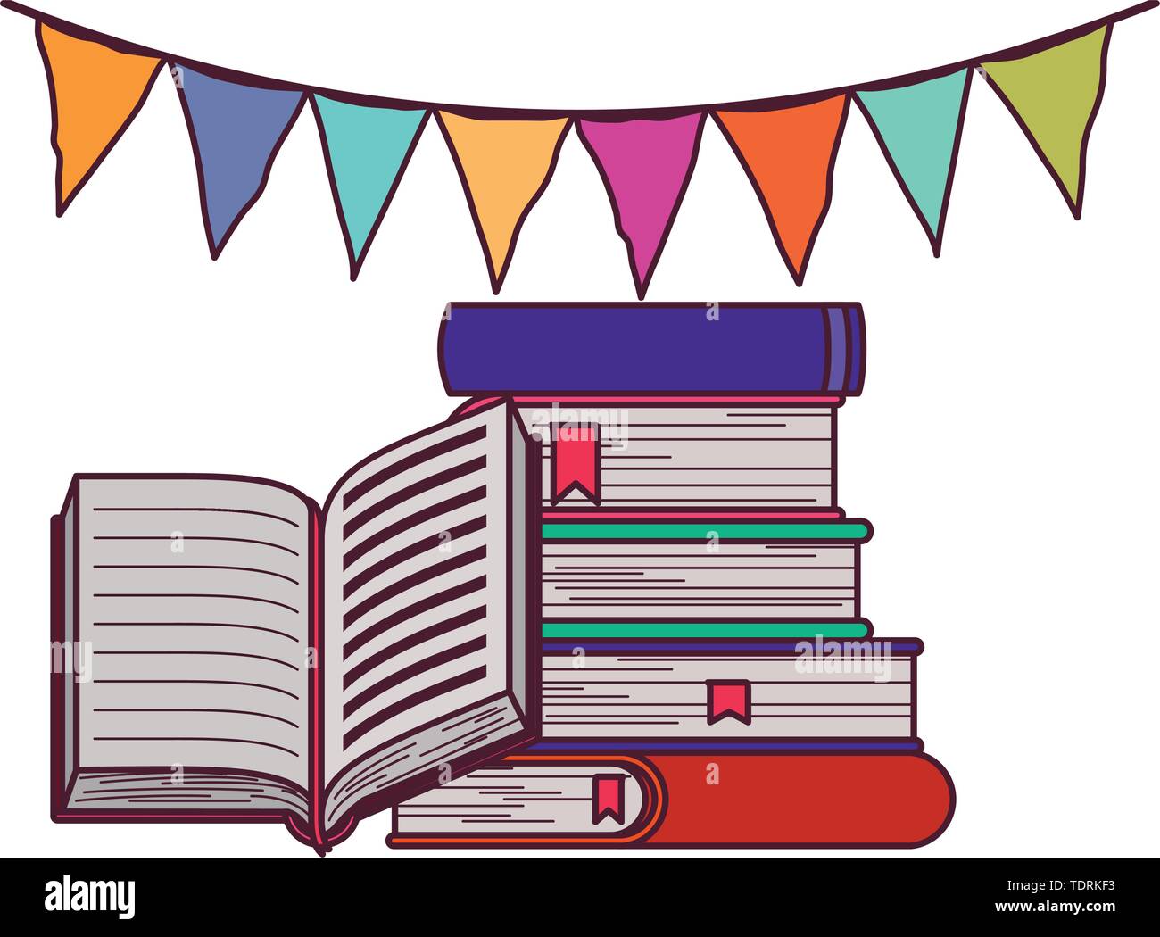 Group of books and hand design Stock Vector Image & Art - Alamy
