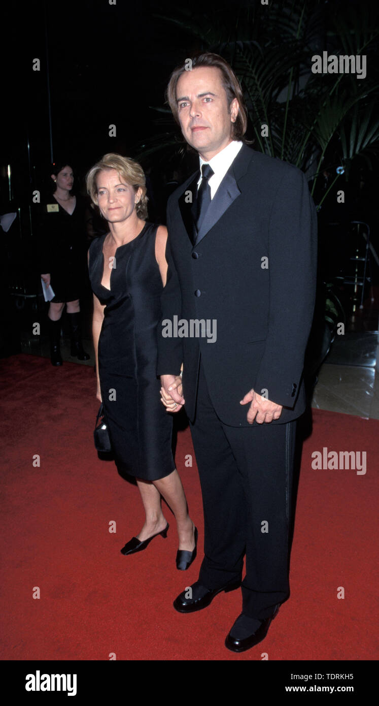 Oct 09, 1999; Los Angeles, CA, USA; Casting director RANDY STONE & wife ...