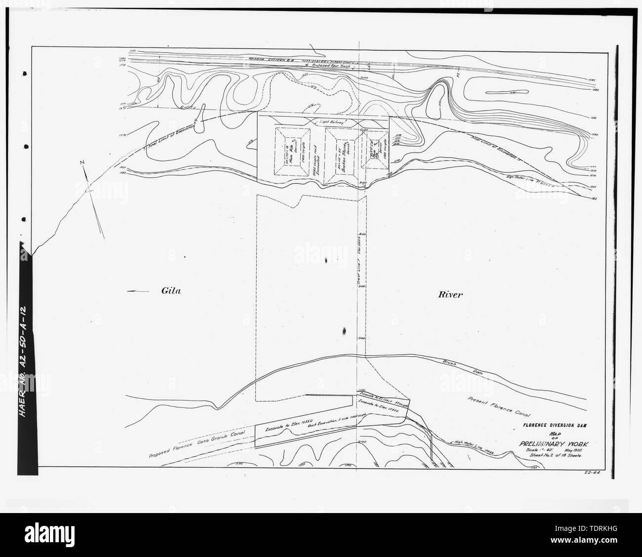 Coolidge dam hi-res stock photography and images - Alamy
