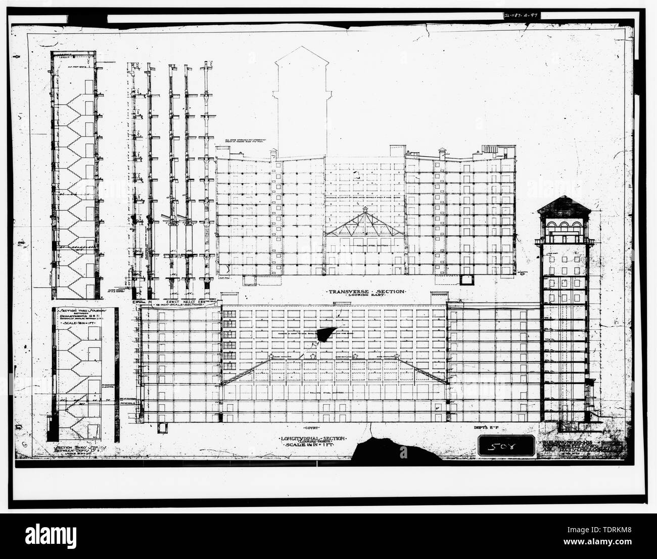 Section drawings hi-res stock photography and images - Alamy