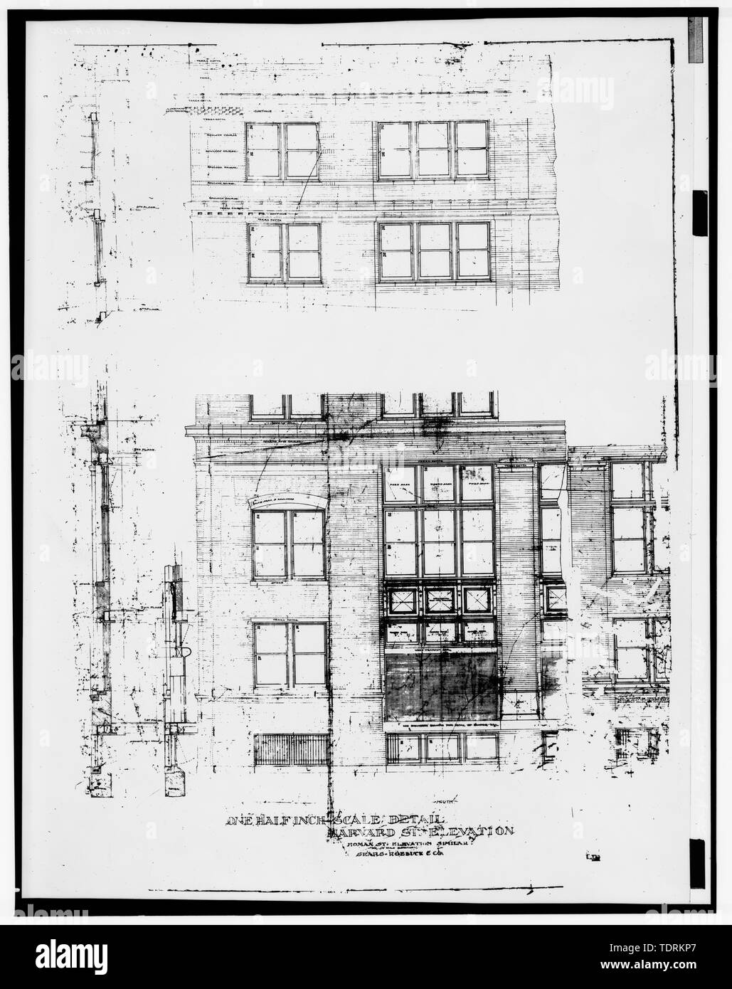 Photographic copy of drawing (February, 1905, original drawing in ...