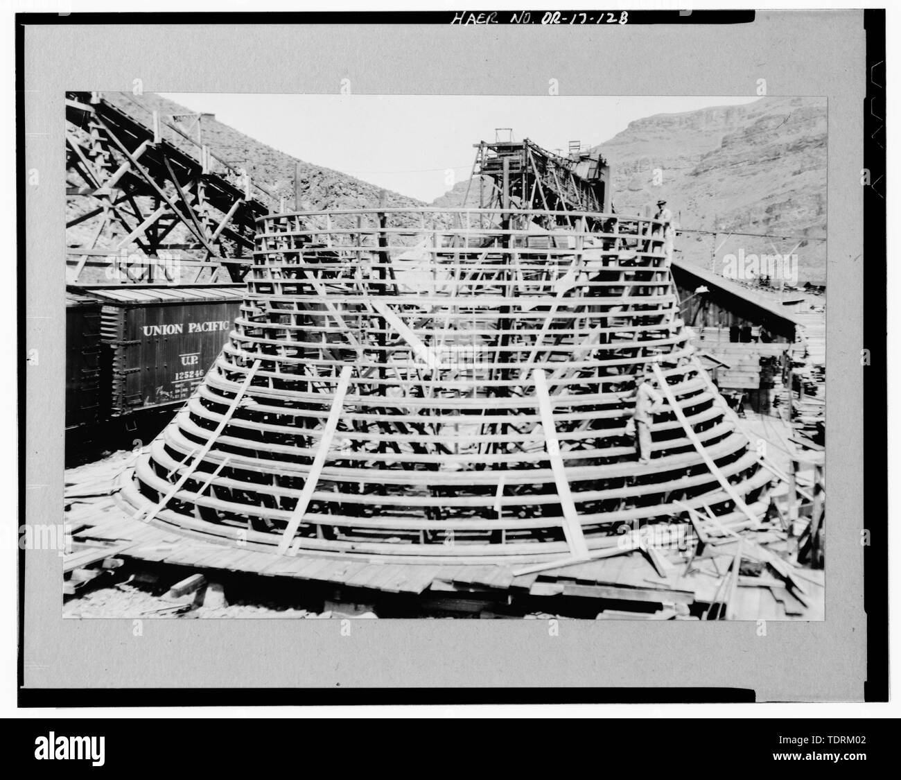 Photographic copy of historic photo, April 24, 1931 (original print ...