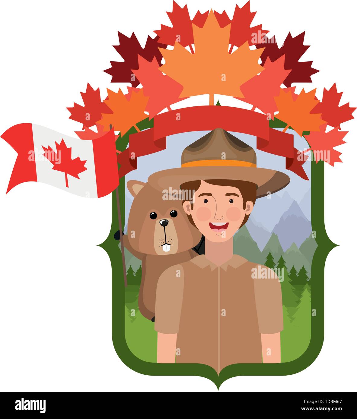 Conservation ranger Stock Vector Images - Alamy