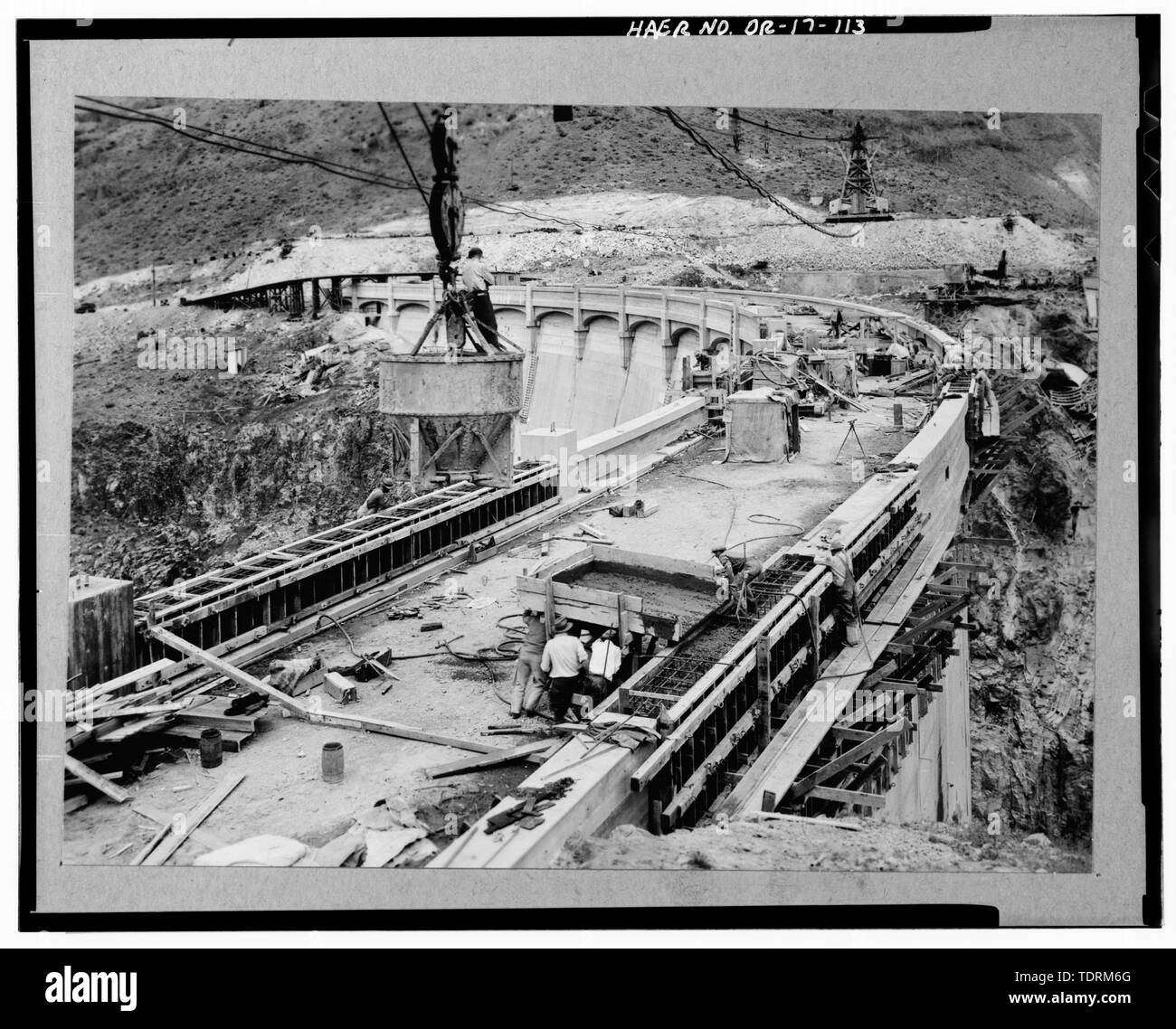 Photographic copy of historic photo, June 3, 1932 (original print filed ...