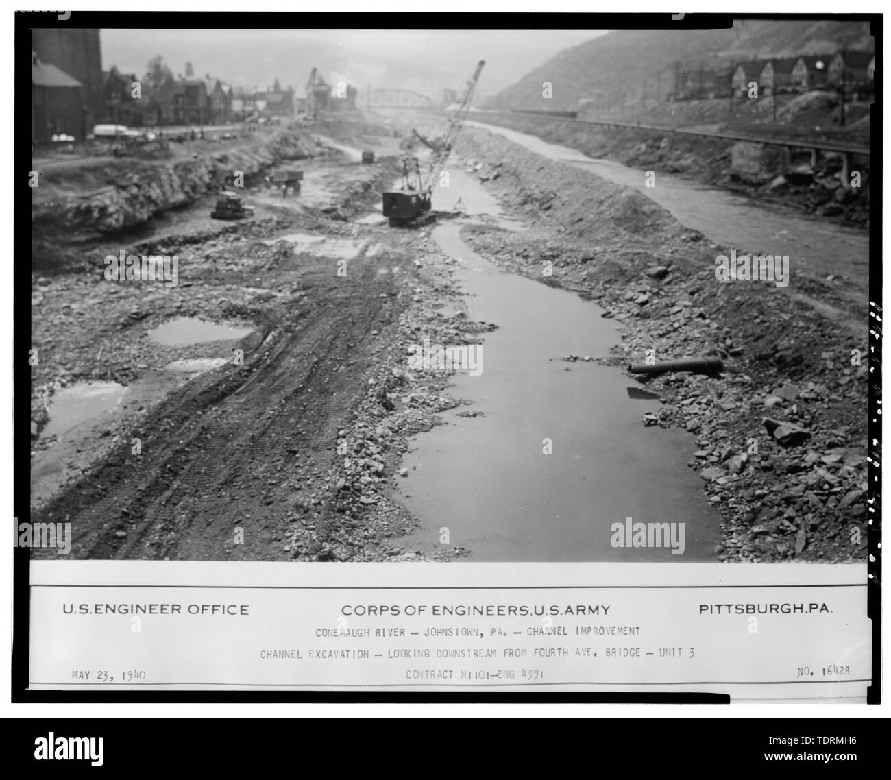 Photographic copy of historic photograph, by Corps of Engineers, U.S ...