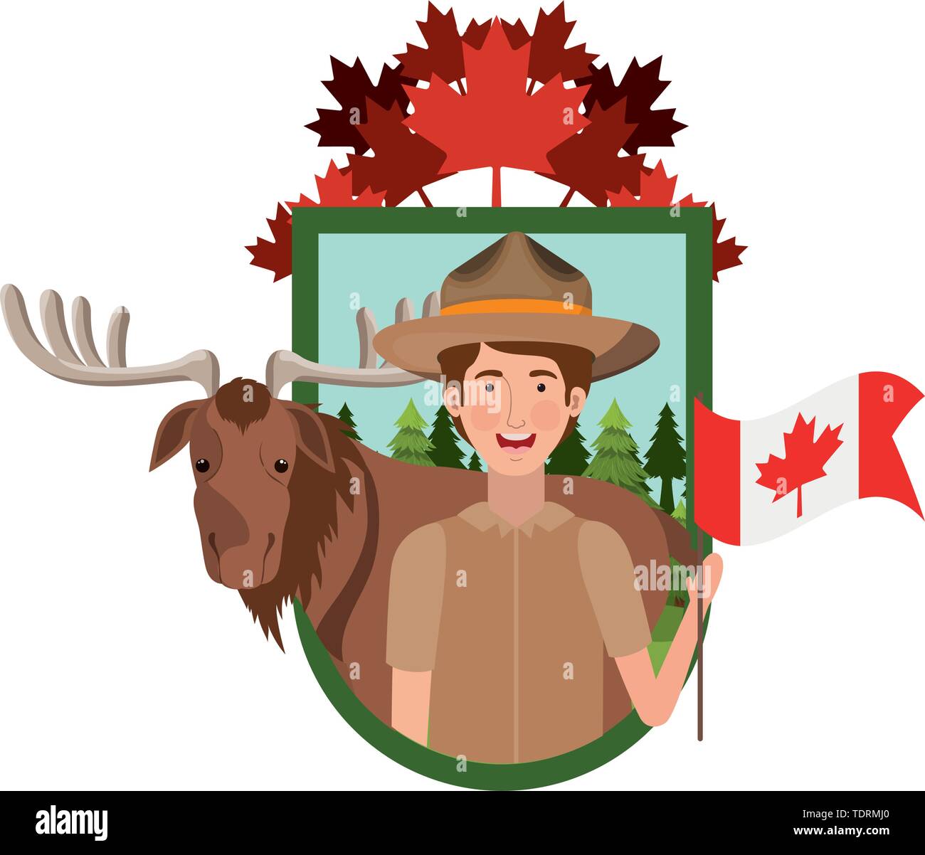 Conservation ranger Stock Vector Images - Alamy