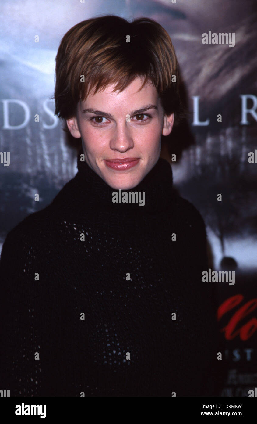 Nov 17, 1999; Los Angeles, CA, USA; Actor HILARY SWANK @ the 'Sleepy ...
