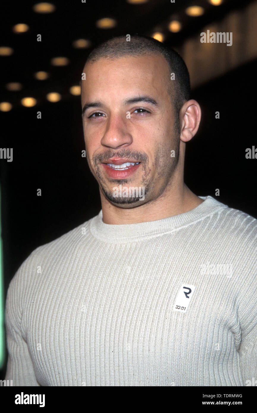 Dec 06, 1999; Los Angeles, CA, USA; Actor VIN DIESEL @ the premiere of ...