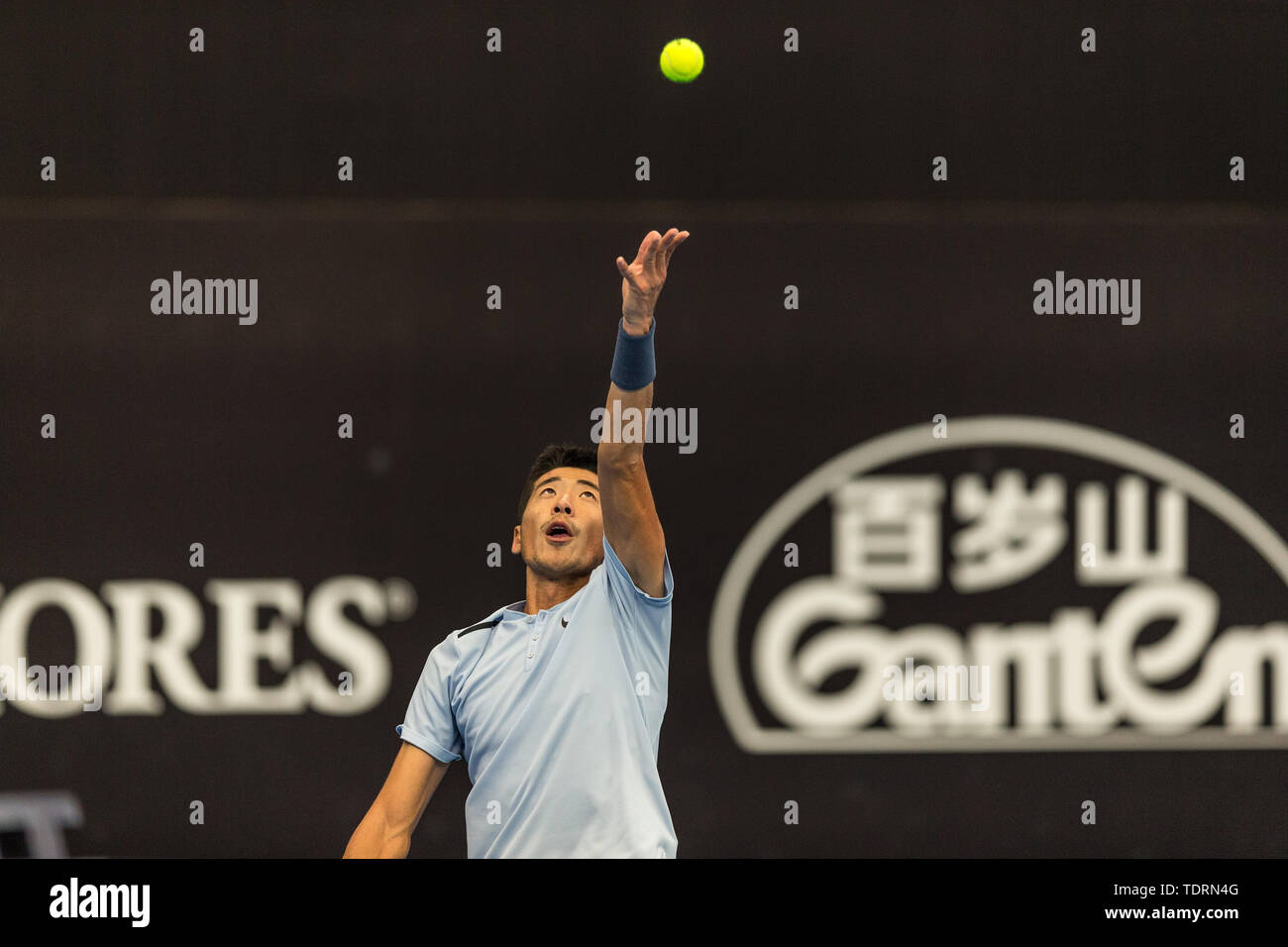 Li Zhe --Chinese men's tennis player Stock Photo - Alamy