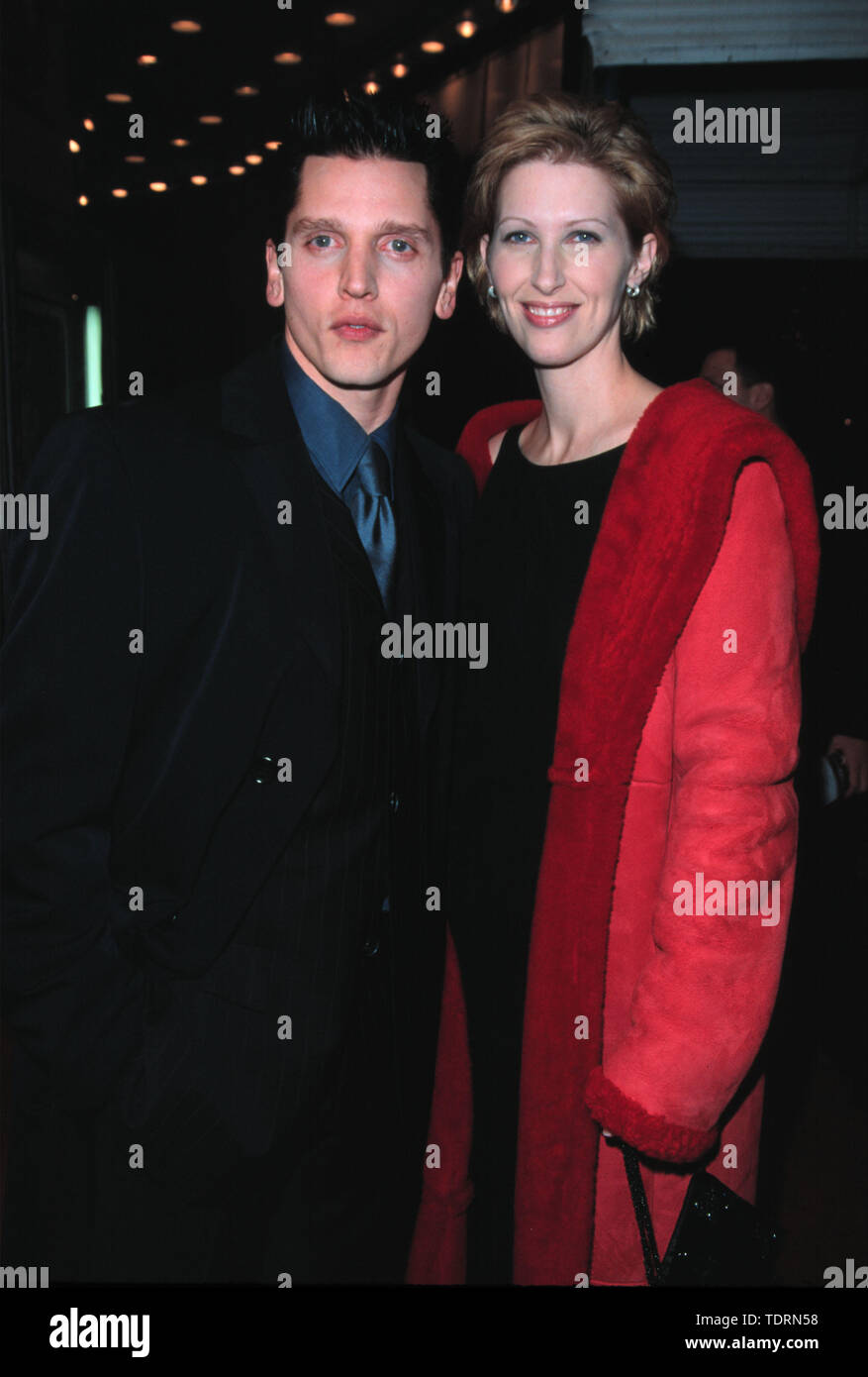 Dec 16 1999 Los Angeles Ca Usa Actor Barry Pepper And Wife Cindy The Green Mile Premiere