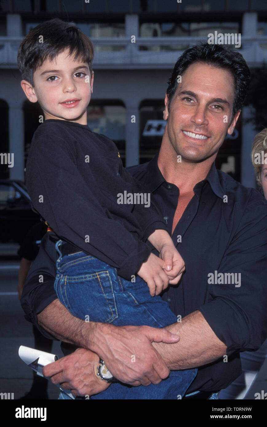 Dec 19, 1999; Los Angeles, CA, USA; Actor DON DIAMONT & son @ the ...