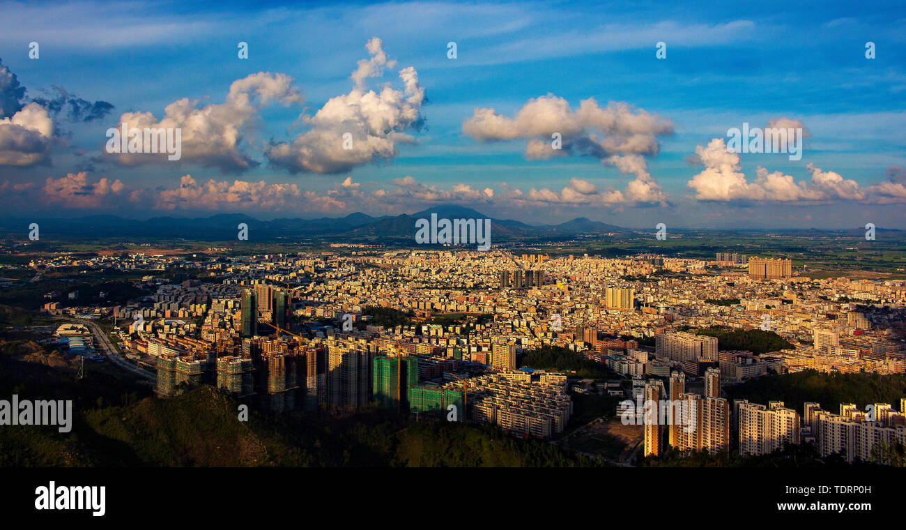 Daylight and city s dawn church in high rise building hi-res stock ...