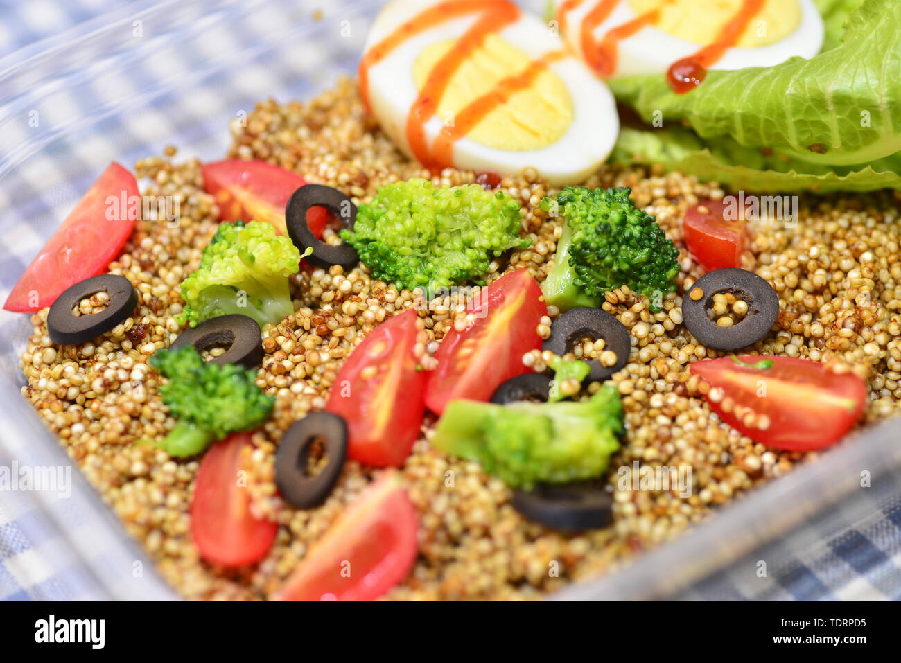 Salad, diet, light food, fast food Stock Photo - Alamy