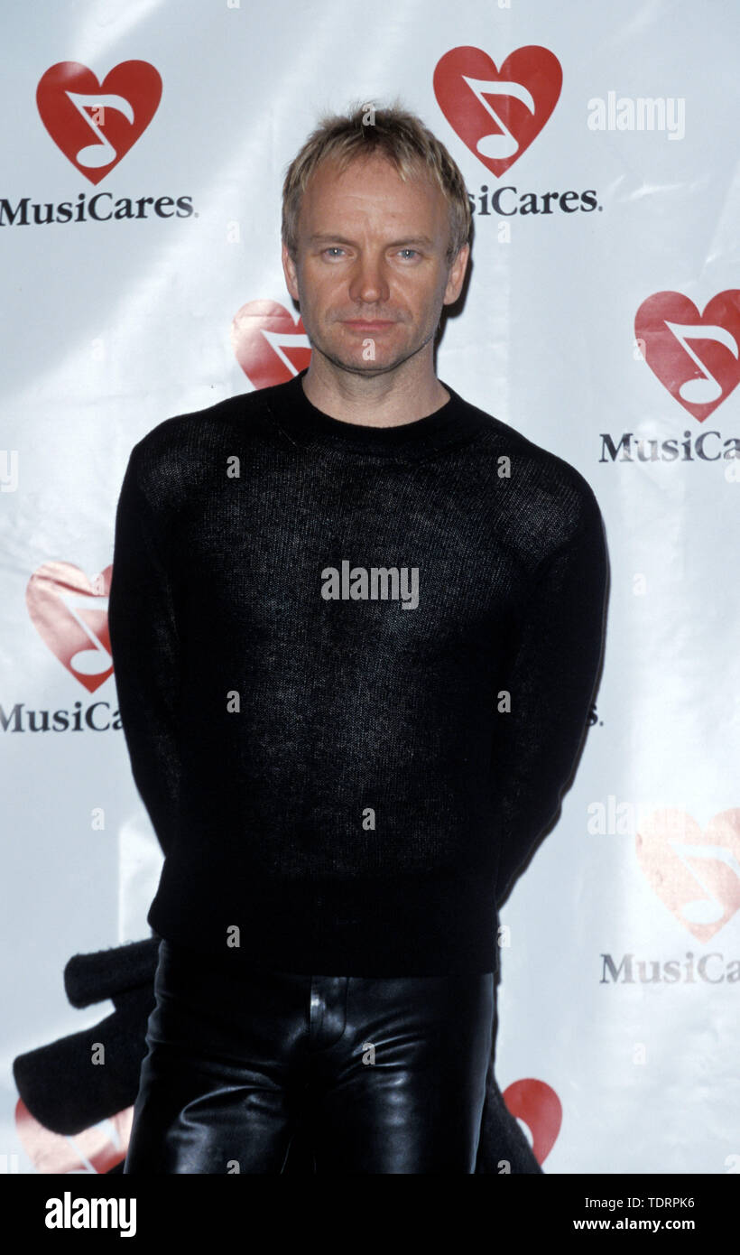 Feb 21, 2000; Los Angeles, CA, USA; Singer STING @ the 10th Annual ...