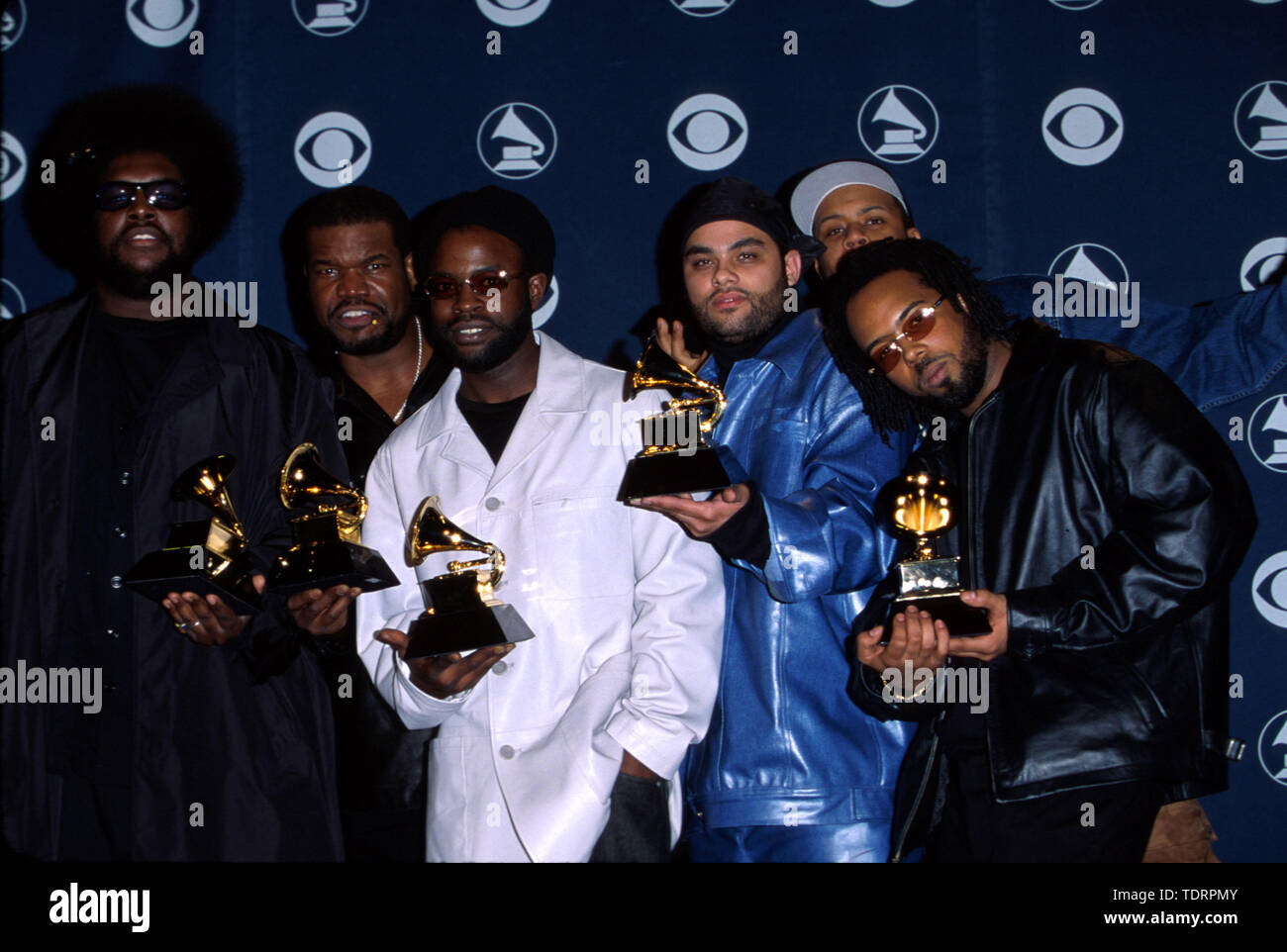 Feb 23, 2000; Los Angeles, CA, USA; Rap Group THE ROOTS at the 2000 ...