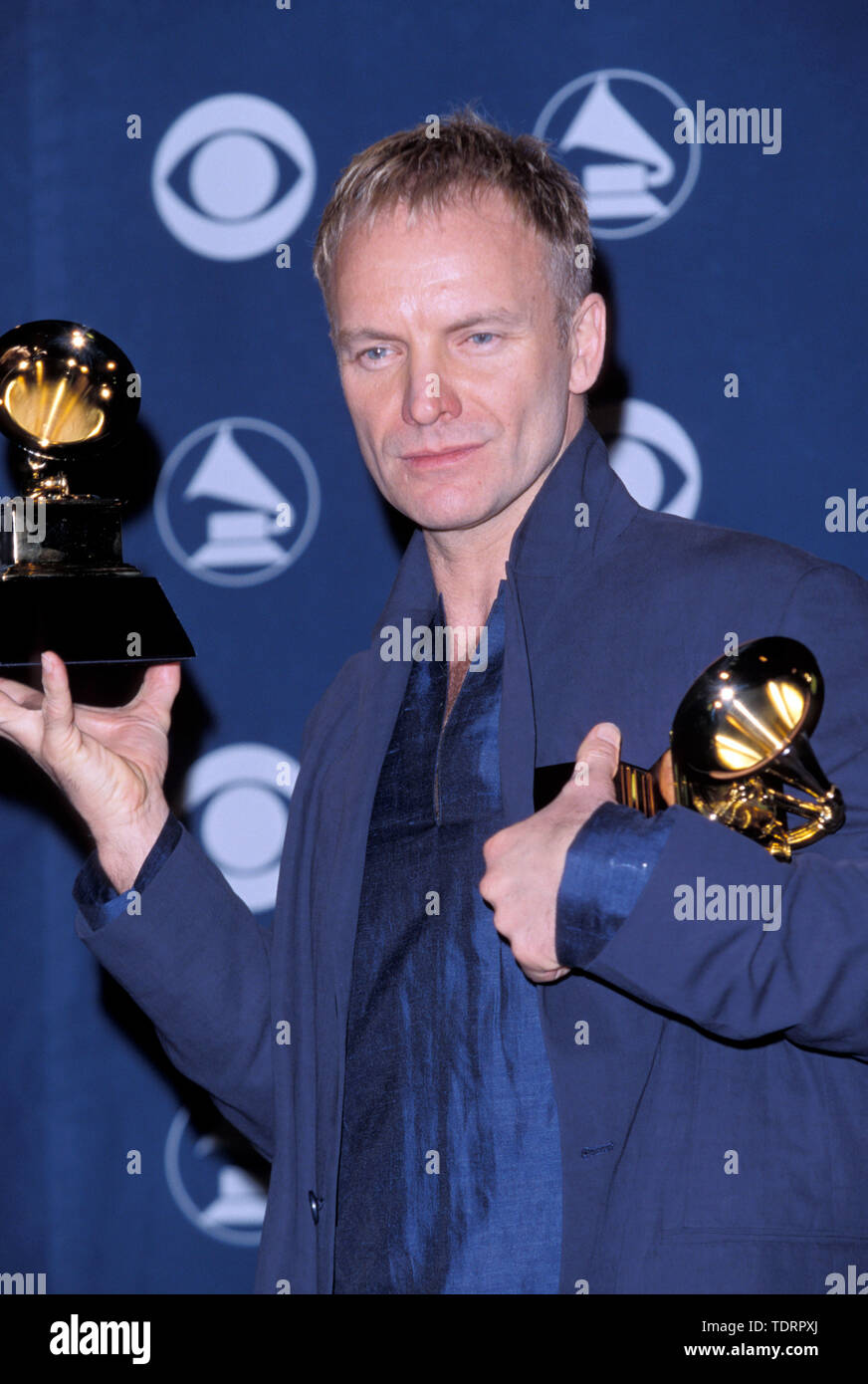 Feb 23, 2000; Los Angeles, CA, USA; Singer STING @ the 2000 Grammy ...