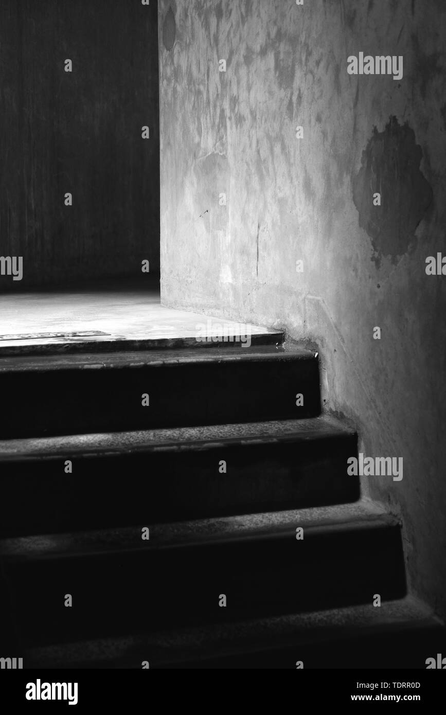 Unsafe steps Black and White Stock Photos & Images - Alamy