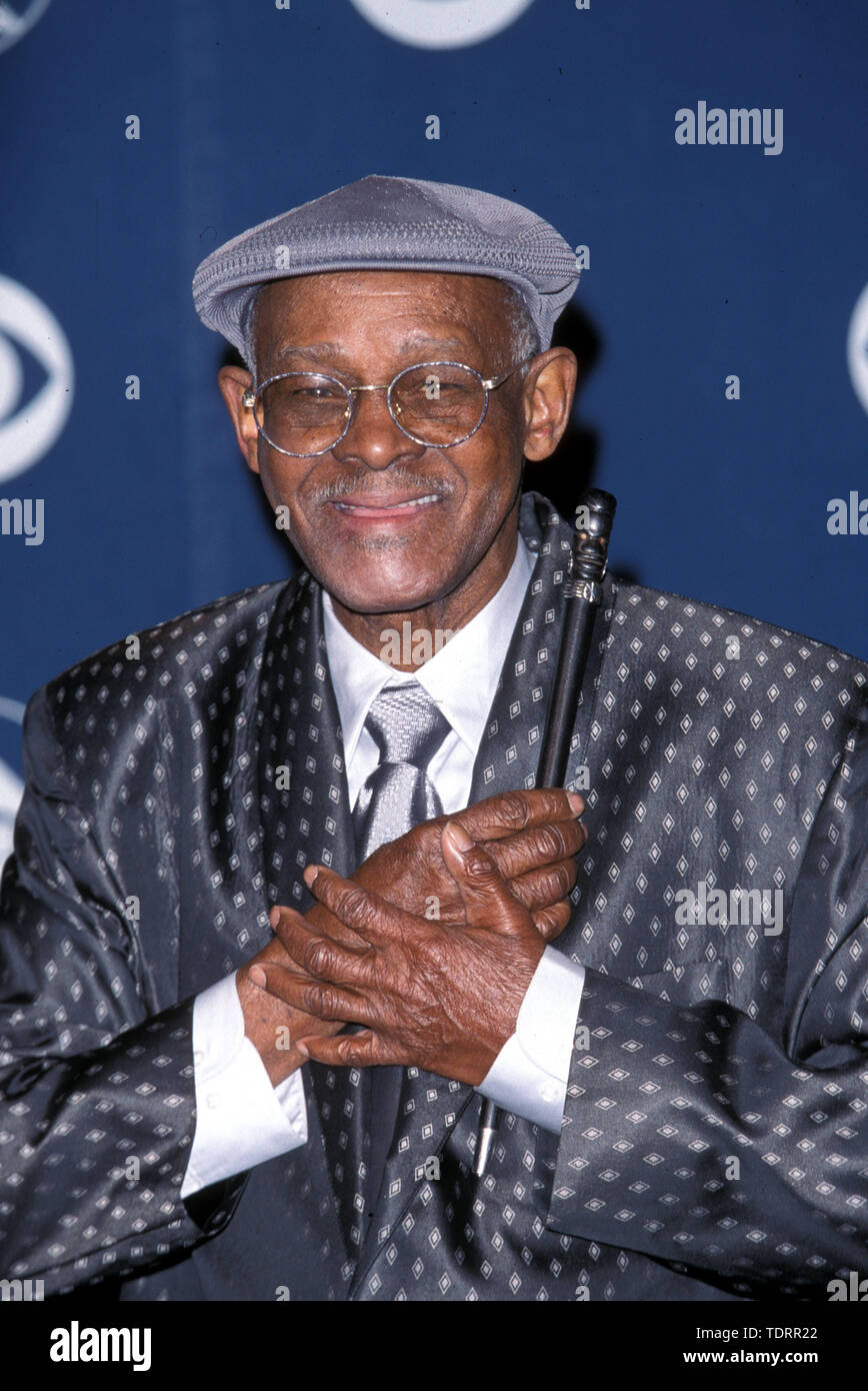 Feb 23, 2000; Los Angeles, CA, USA; Musician IBRAHIM FERRER of 'Buena ...