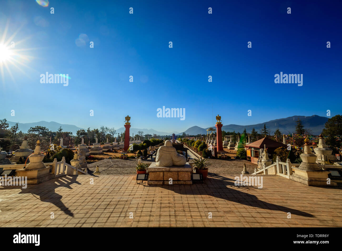 Lijiang Jinta Scenic Area Stock Photo - Alamy