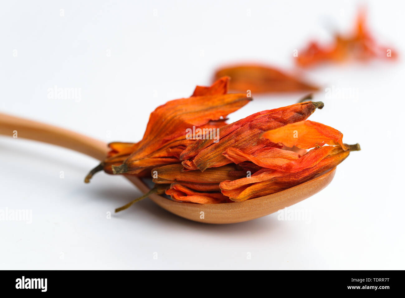 Lily flower tea Stock Photo - Alamy