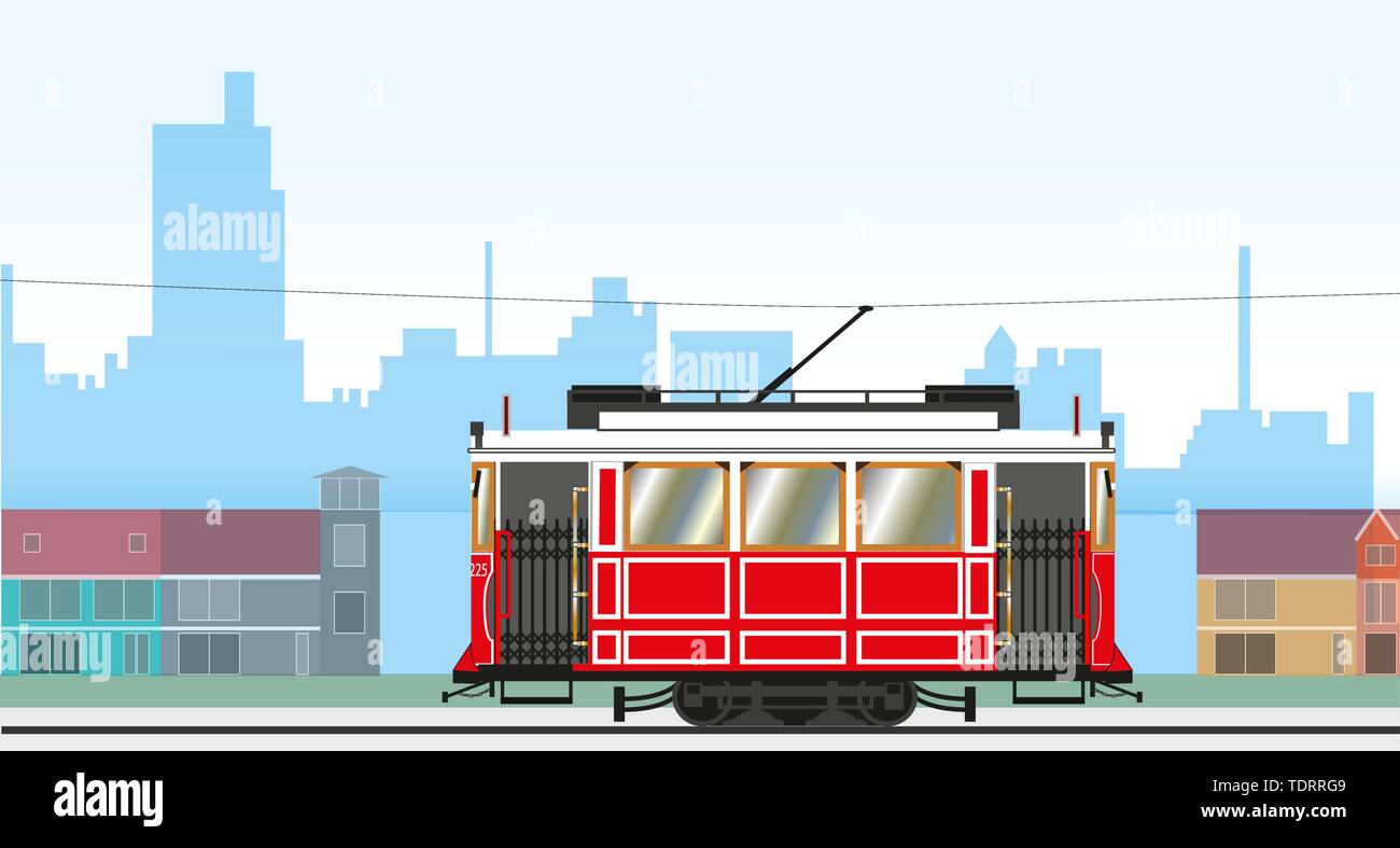 Train passing view Stock Vector Images - Alamy