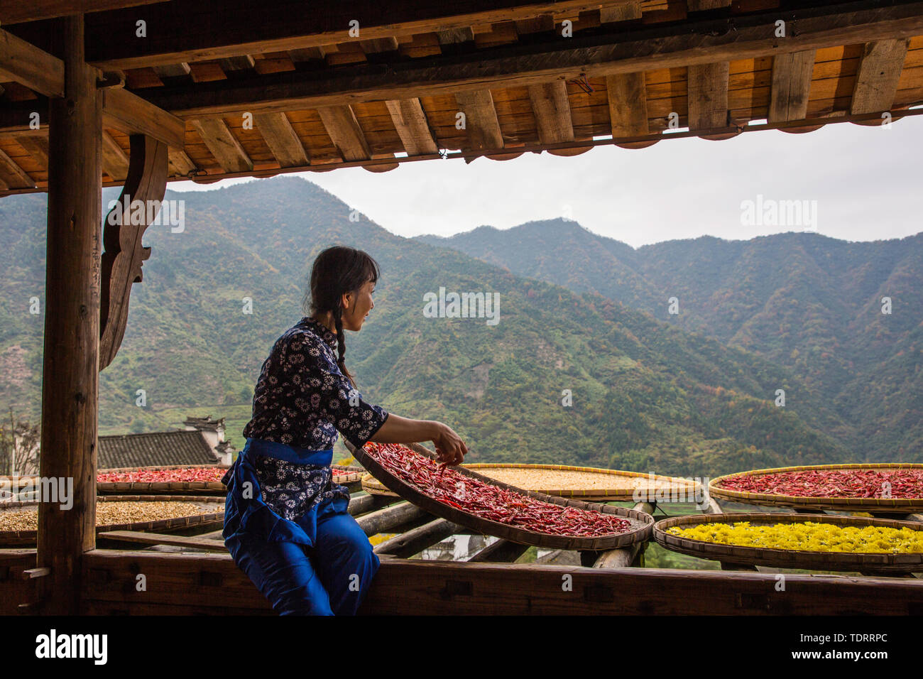 To sunken and sunken in the mountains Stock Photo - Alamy