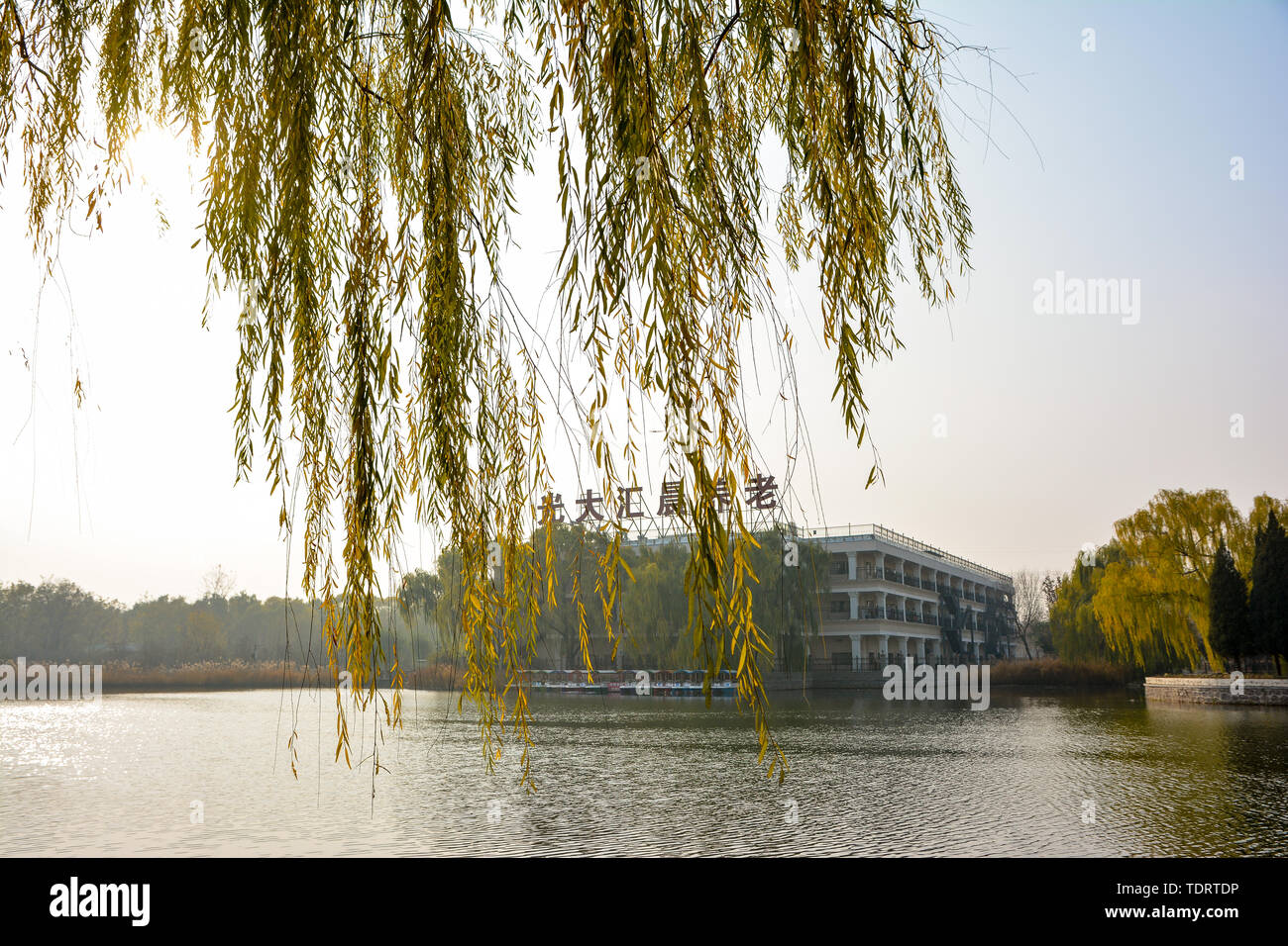 Beijing Ghouta Park Autumn Stock Photo - Alamy