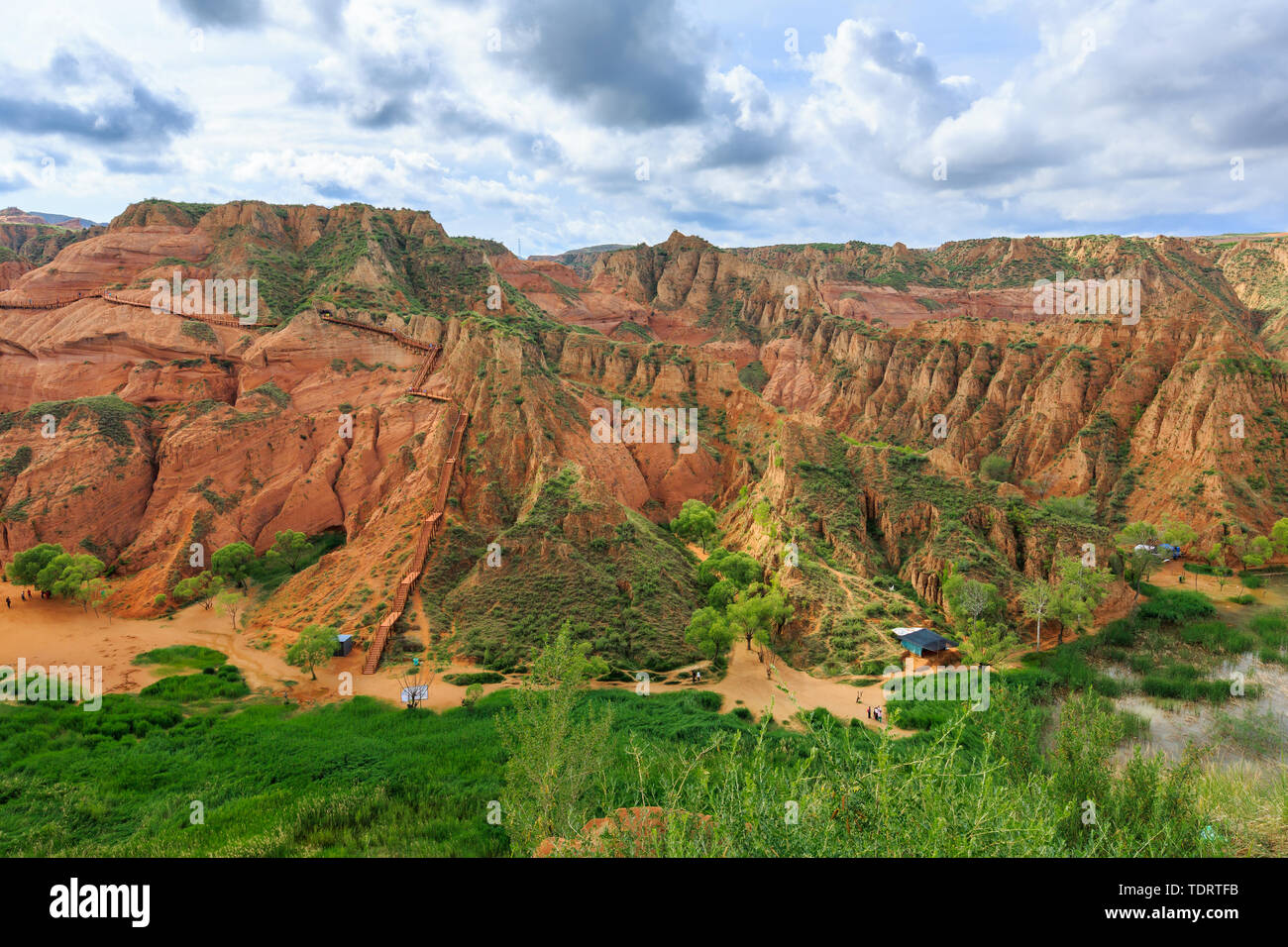 The Valley of the Danforth Stock Photo - Alamy