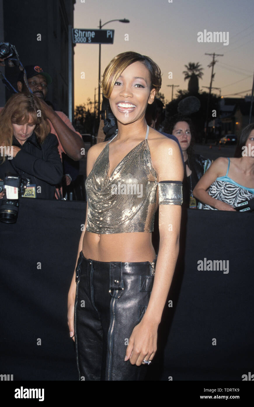 Apr 10, 2000; Los Angeles, CA, USA; R&B singer MONICA @ Artista Records ...