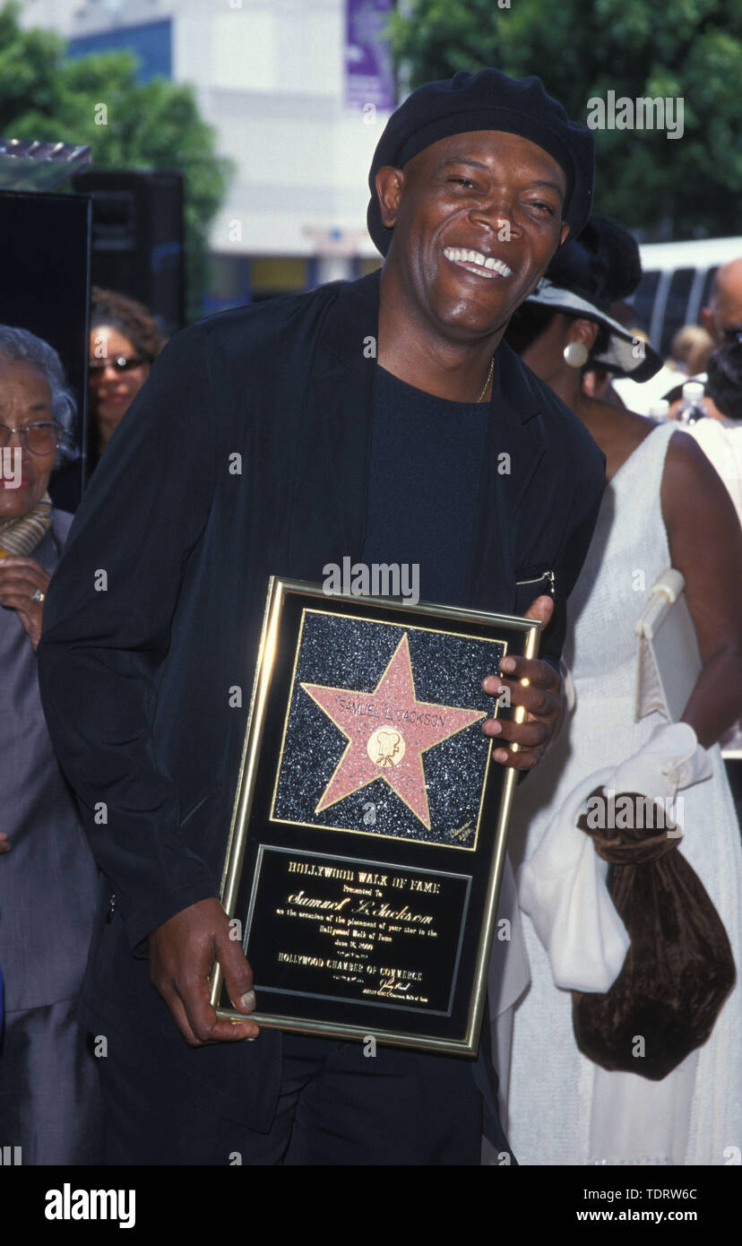Actor SAMUEL LEE JACKSON receives his star on the Hollywood Walk of ...