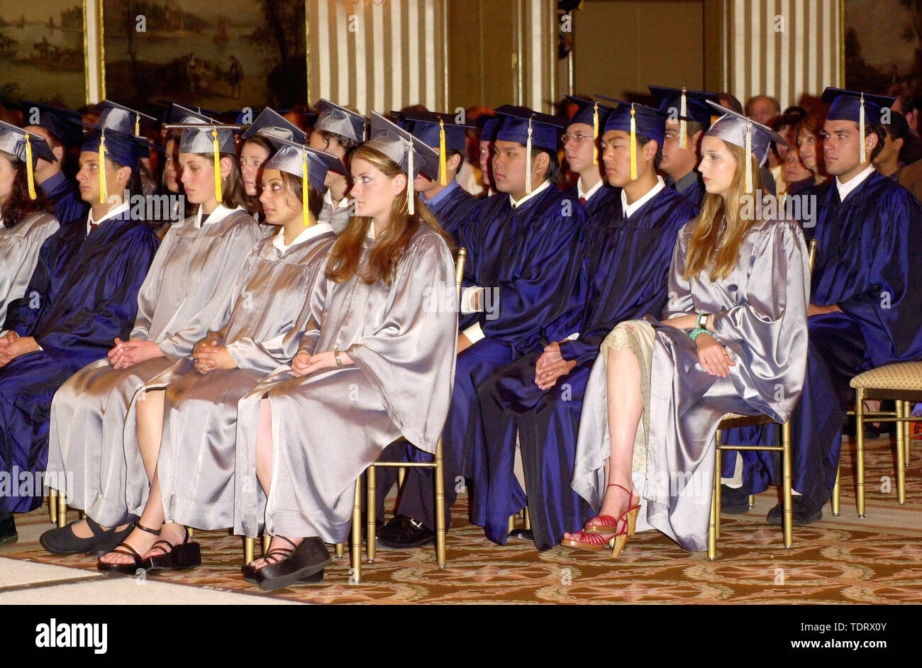 High school graduation los angeles hi-res stock photography and images ...