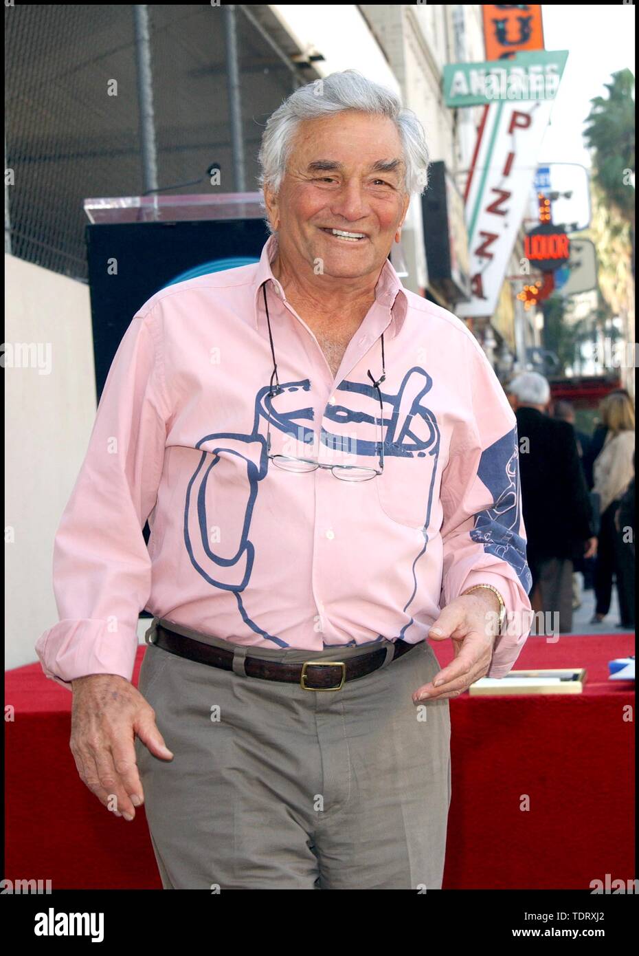 Dec. 13, 2005 - Los Angeles - Actor PETER FALK at the Walk of Fame ...