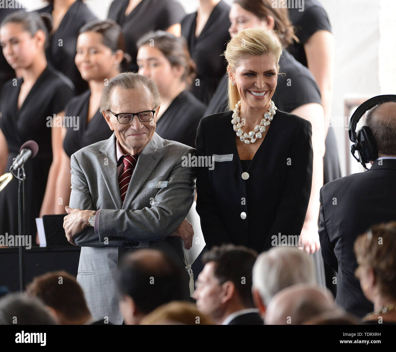 Larry king wife shawn hi-res stock photography and images - Alamy