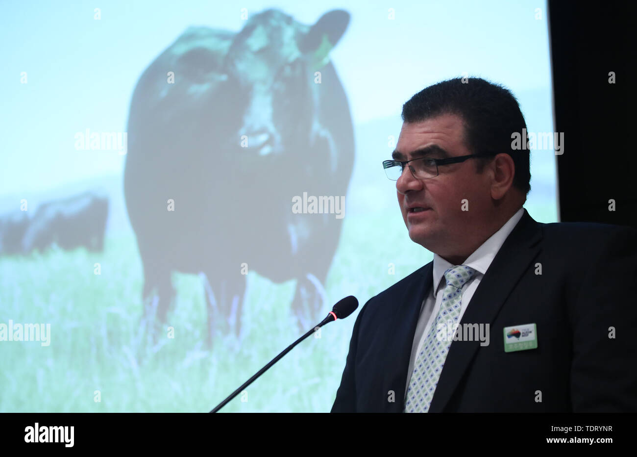 18th June, 2019. Aussie beef promotion Jason Strong, managing director ...