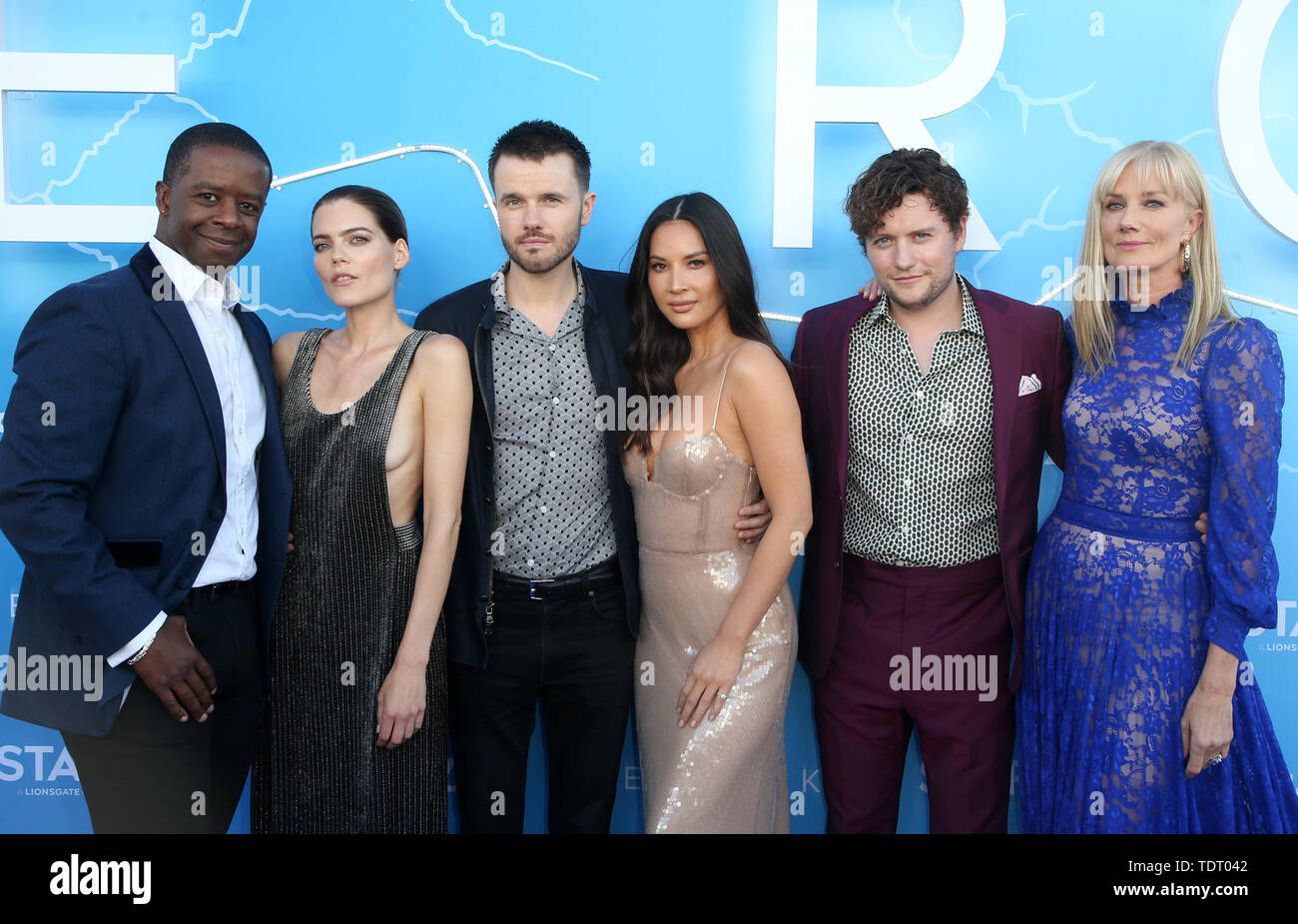 Los Angeles, Ca, USA. 17th June, 2019. Adrian Lester, Emma Greenwell ...