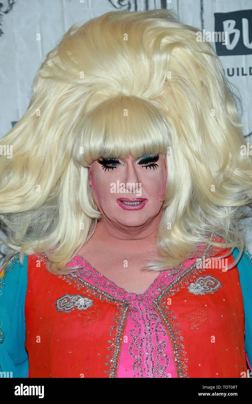 New York, NY, USA. 17th June, 2019. Lady Bunny inside for AOL Build ...