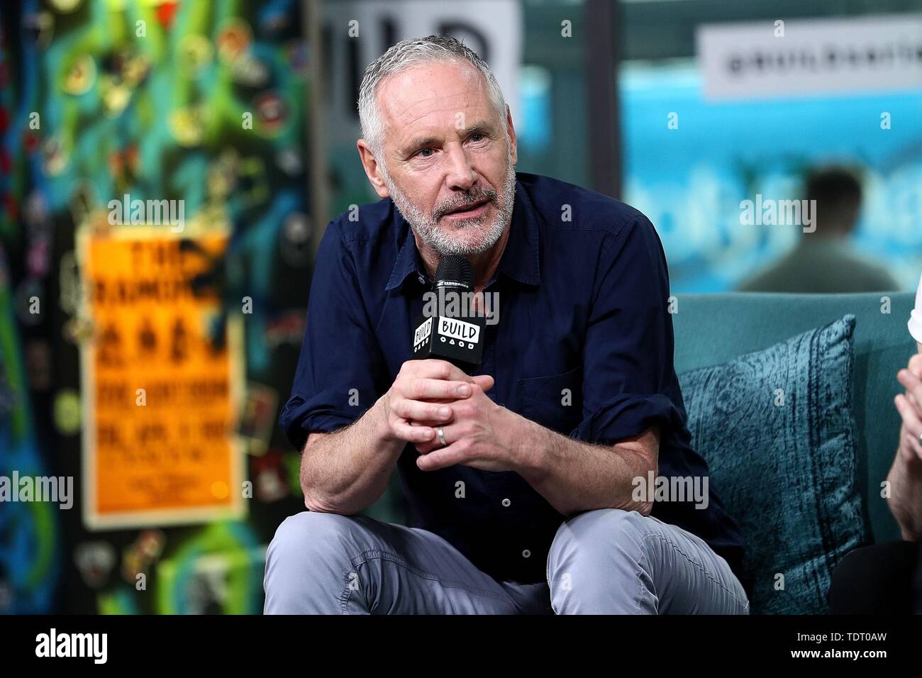 New York, NY, USA. 17th June, 2019. Mark Campbell inside for AOL Build ...