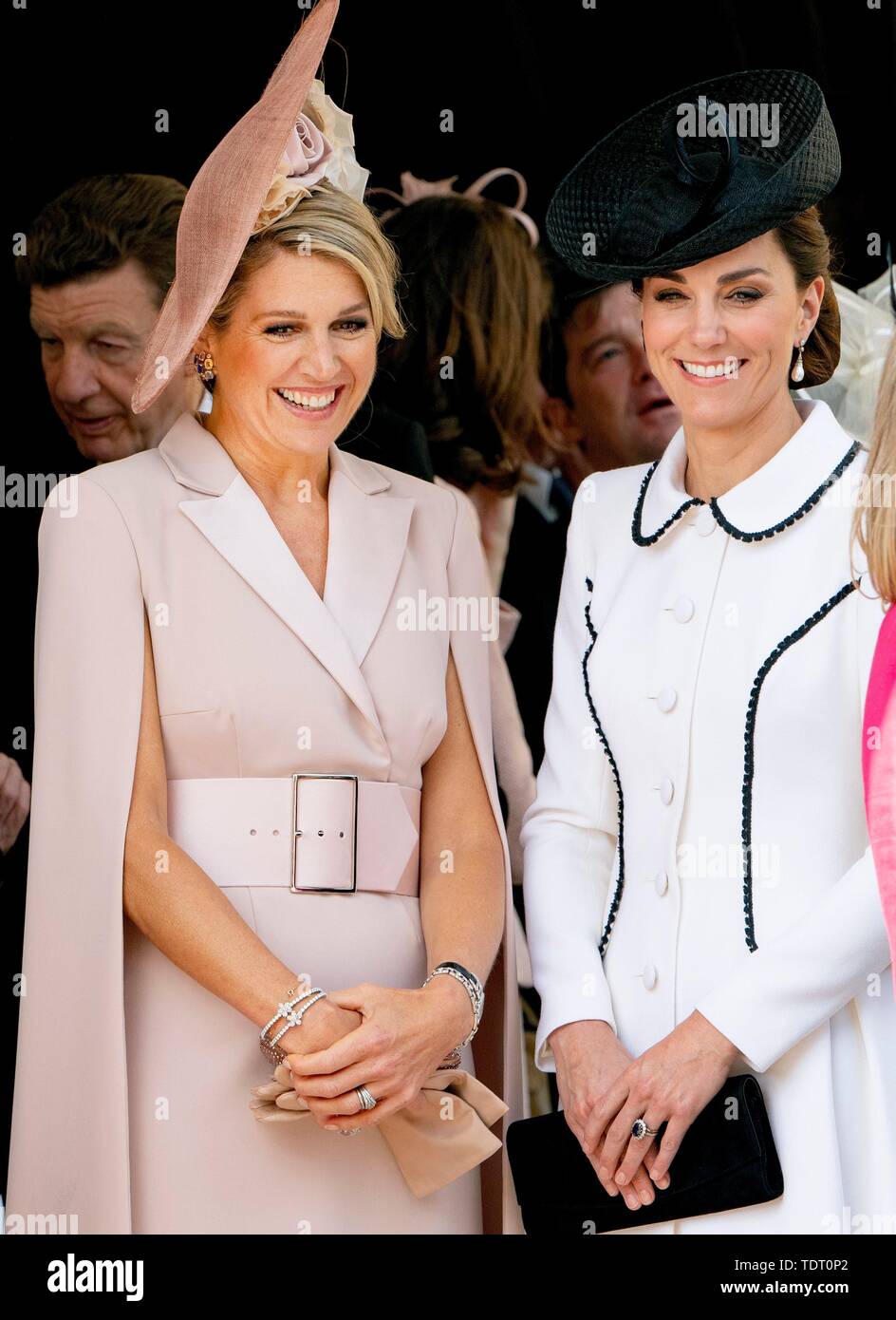Windsor, UK. 17th June, 2019. Queen Maxima and Princess Kate attending ...