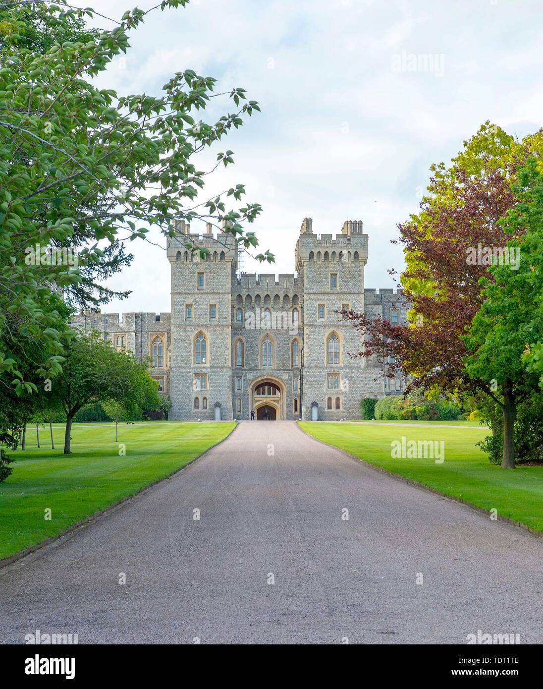 Windsor Castle in Windsor, on June 17, 2019, King Willem-Alexander and ...