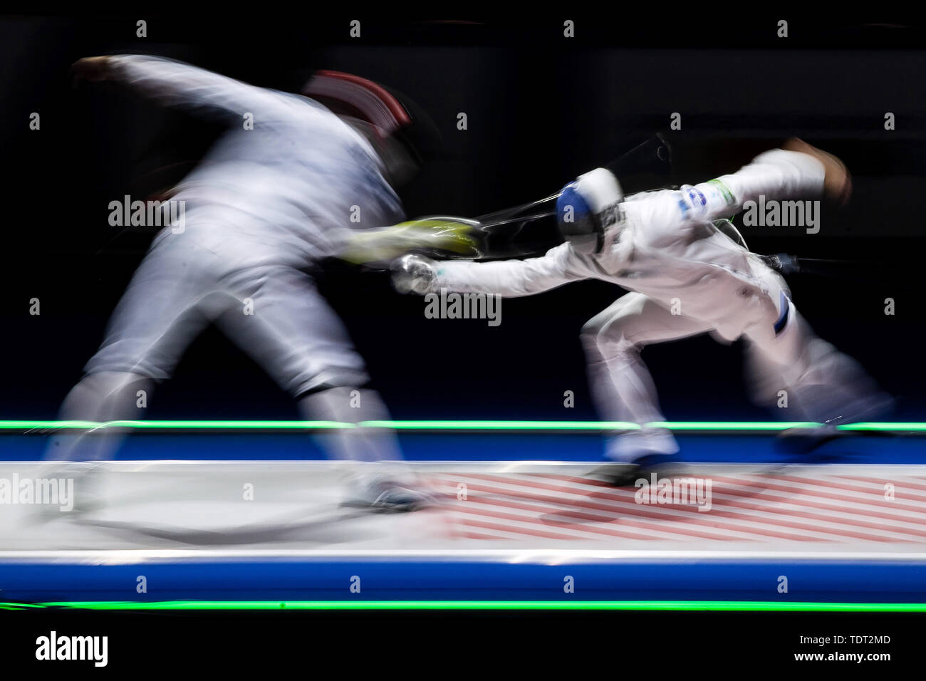 Duesseldorf, Germany. 18th June, 2019. Fencing: European Championship ...