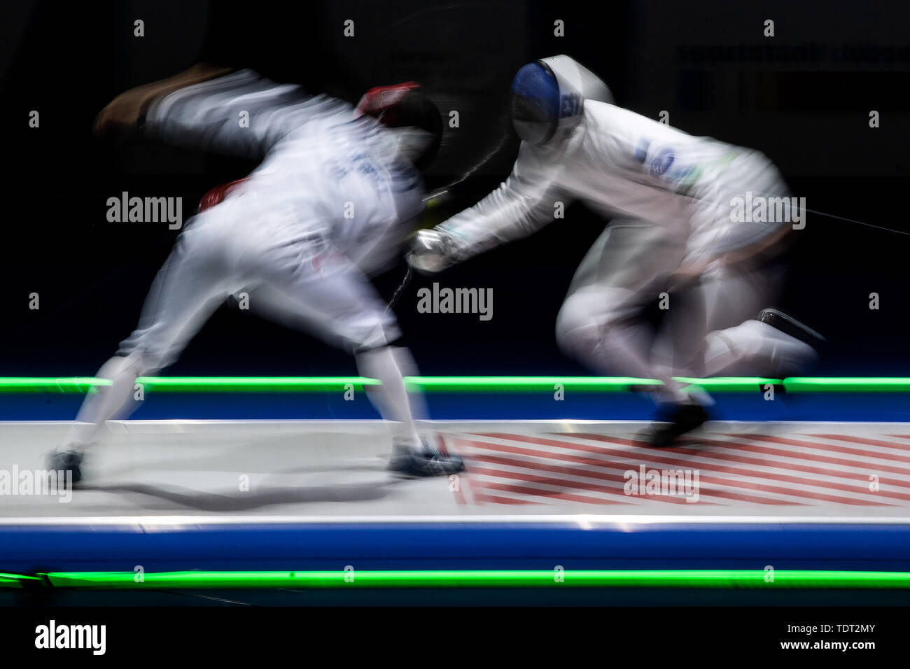 Duesseldorf, Germany. 18th June, 2019. Fencing: European Championship ...