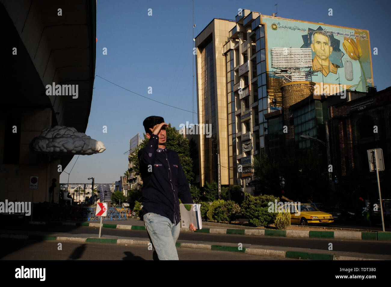 June 17, 2019 - Tehran, Tehran, IRAN - Iranians walk in downtown Tehran ...