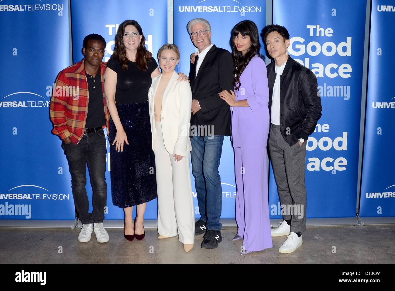 Los Angeles, CA, USA. 17th June, 2019. William Jackson Harper, D'Arcy ...