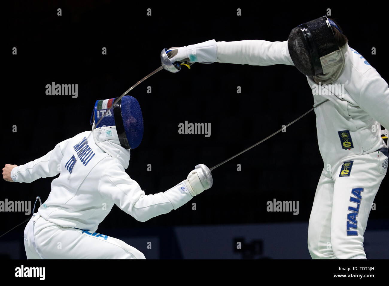 Duesseldorf, Germany. 18th June, 2019. Fencing: European Championship ...