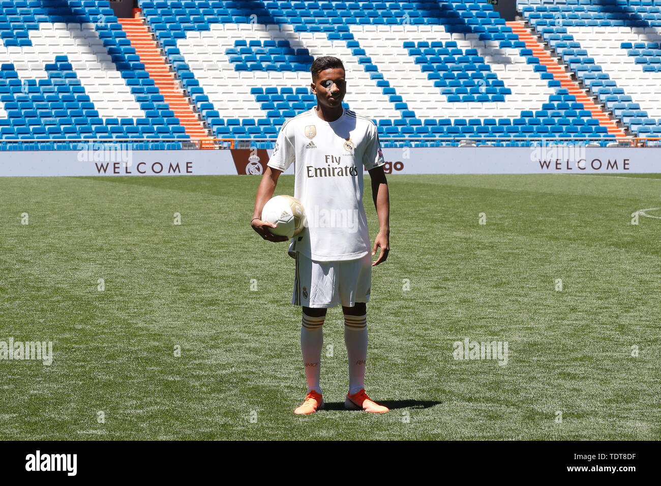 Madrid Spain. 18th June, 2019. Rodrygo Goes (Real), JUN 18, 2019 ...