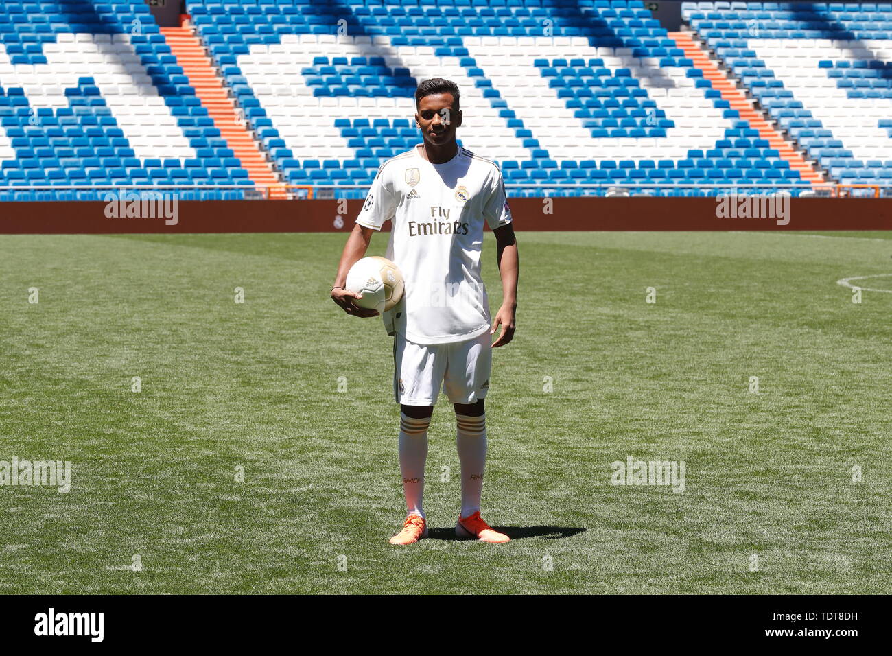 Madrid Spain. 18th June, 2019. Rodrygo Goes (Real), JUN 18, 2019 ...